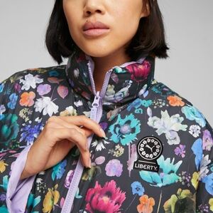 Puma | Jackets & Coats | Nwt Puma X Liberty London Vivid Violet Floral ...